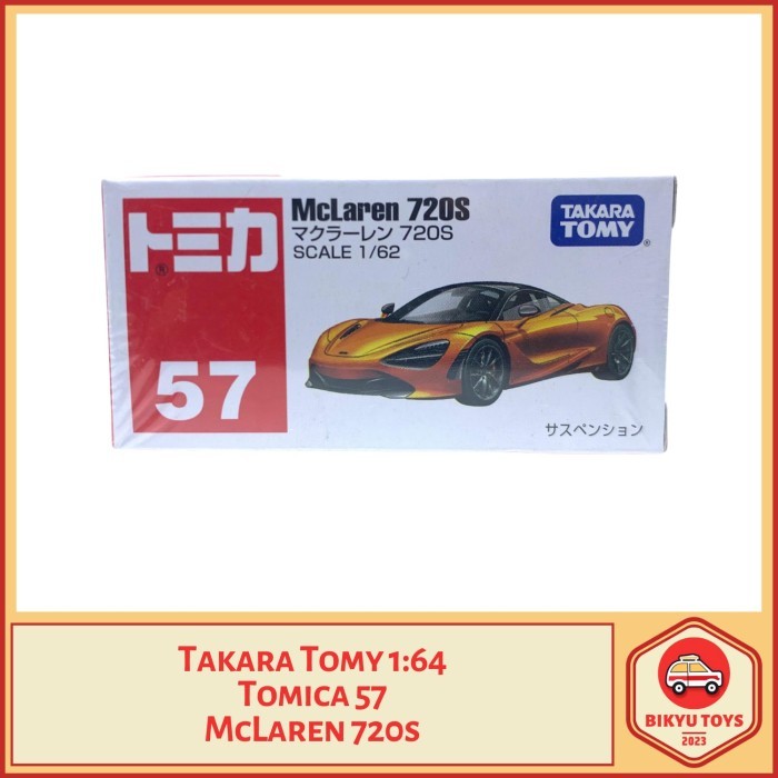 Takara Tomy 1:64 Tomica 57 McLaren 720s Takaratomy | Shopee Malaysia
