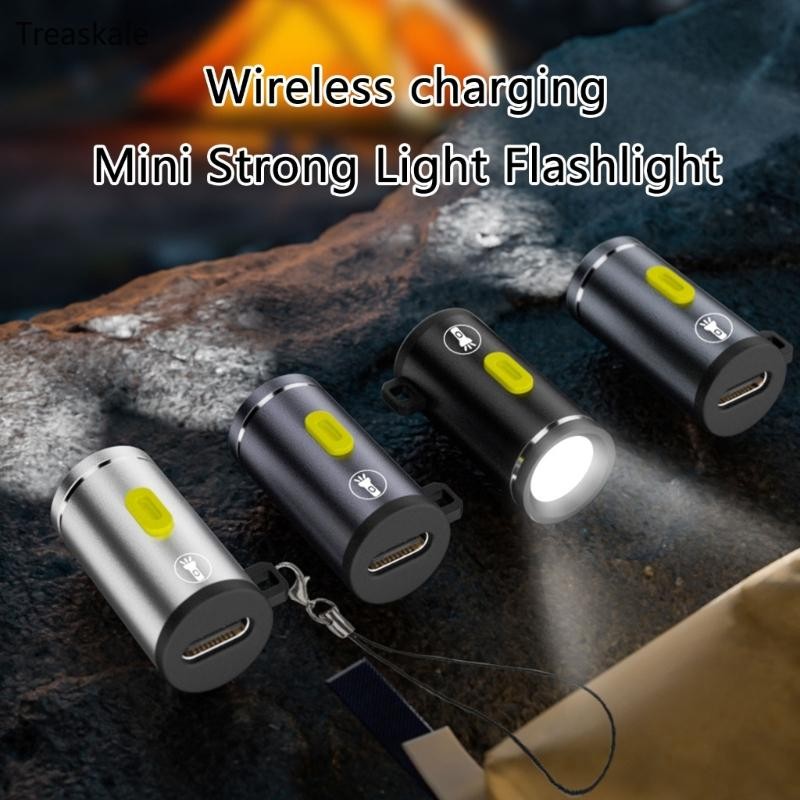 TREA Brightness USB C Flashlight LED Torches Design For Outdoor ...