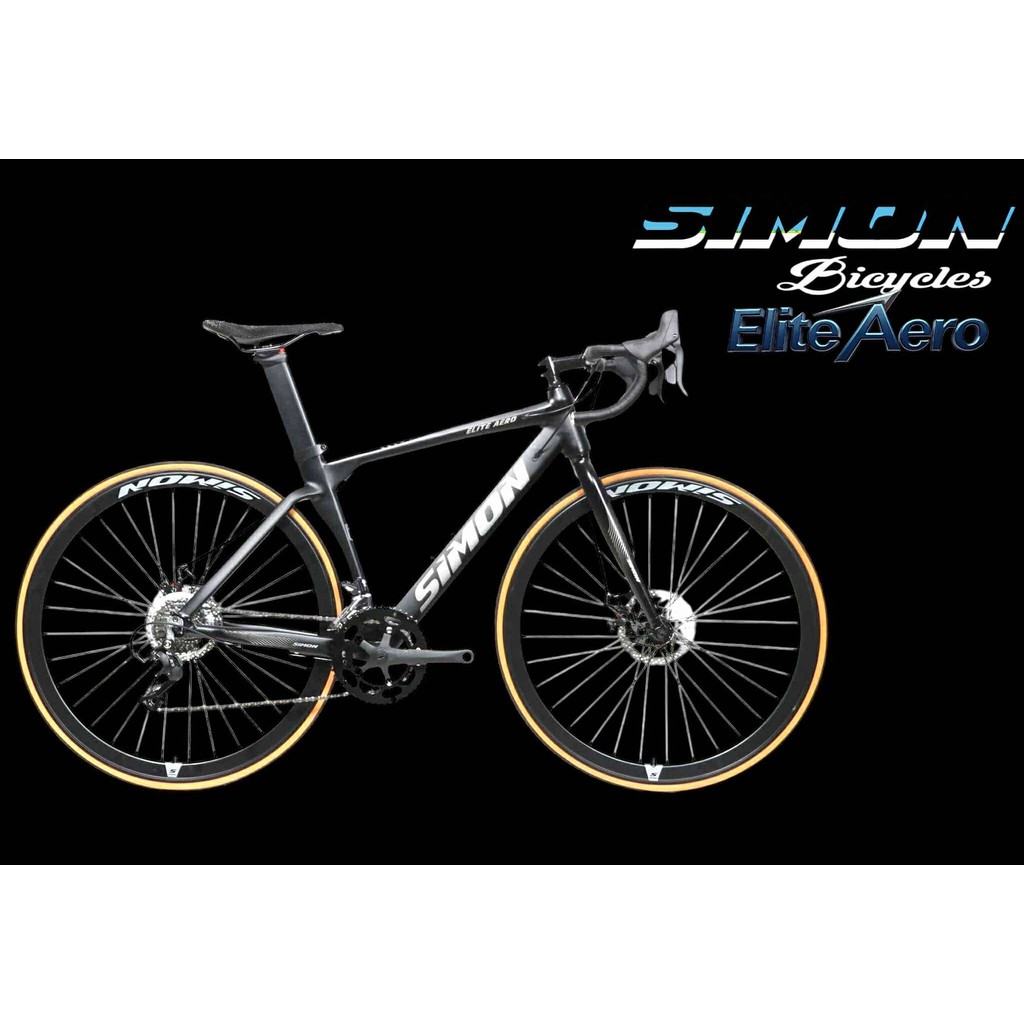 2025 SIMON ELITE AERO ROAD BIKE 2X8SPEED STI DISC BRAKES | Shopee Malaysia