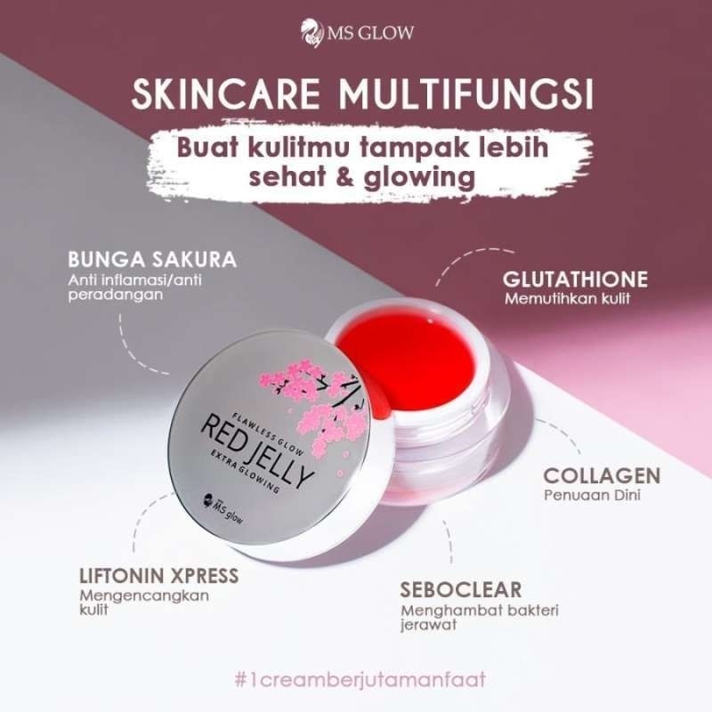Ms Glow Red Jelly/Flawless & Glow 15ml. | Shopee Malaysia