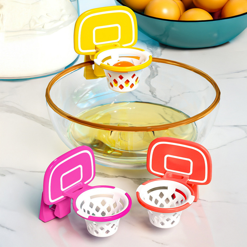 yakhsu| Unique Kitchen Utensil for Separating Eggs Basketball Basket ...