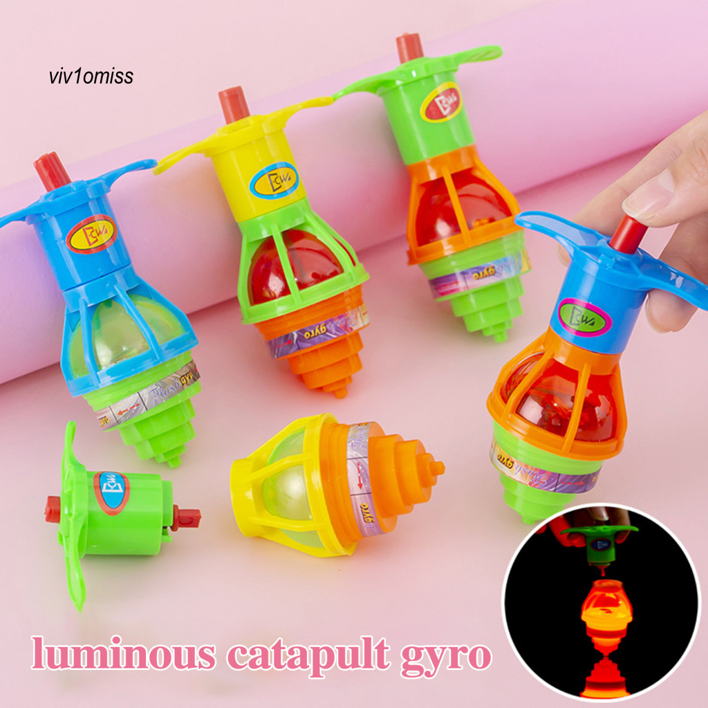 VM_ Led Spinning Top Kids Light-up Toy Led Light-up Spinning Top Toy ...