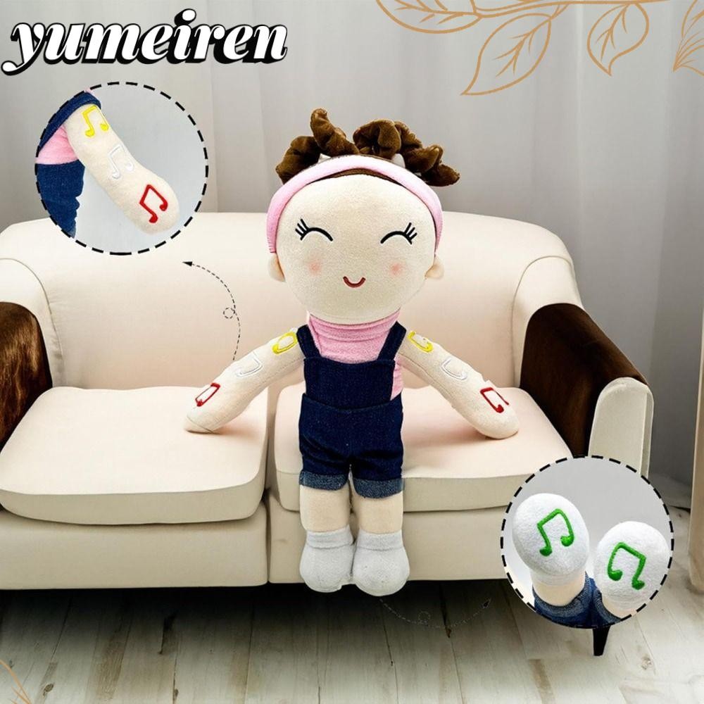 YUMEIREN Rachel Lady Plush Doll, Stuffed Toy Plush Ms Rachel Plush Toy ...