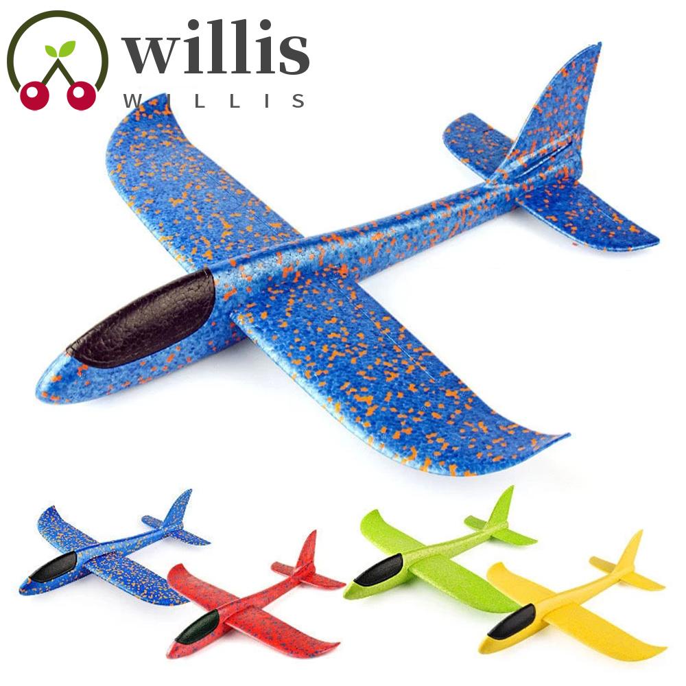 WILLIS DIY Airplane Foam Glider Aeroplane Model Foam Aeroplane Hand ...