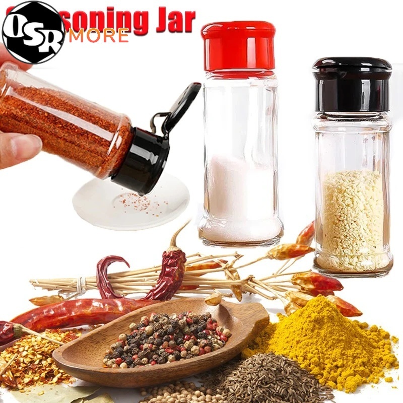 OSR Spice Cans Plastic Salt Pepper Seasoning Bottle Kitchen Storage ...