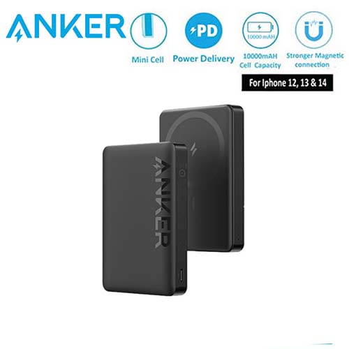 Anker A1642 334MagGo Battery(PowerCore 10KmAh Magsafe Wireless ...