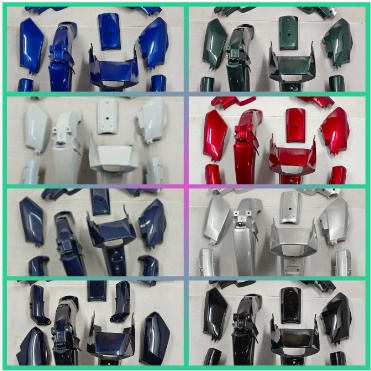 EX5 DREAM HIGH POWER HONDA COLOUR PARTS BODY COVER SET- RED / SILVER / PEARL WHITE / BLUE ...