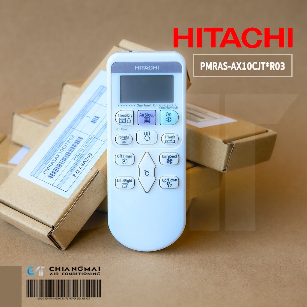 PMRAS-AX10CJT * R03 Hitachi Air Conditioning Remote Control (Remote ...