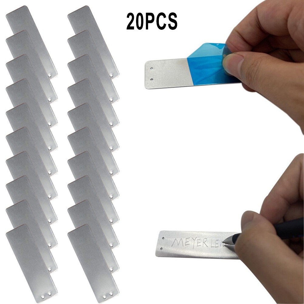 [Mulitibuy] Aluminum Plant Labels Double Sided Metal Labels Tree ID ...