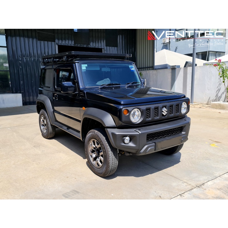 SUZUKI Jimny JB64/JB74/JB64W/JB74W 2018 ABOVE Venttec DOOR VISOR | Shopee Malaysia