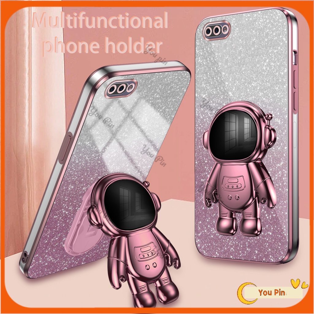 Casing Oppo A3S A12E A1K Realme C2 C1 Case Casing New glitter card with ...