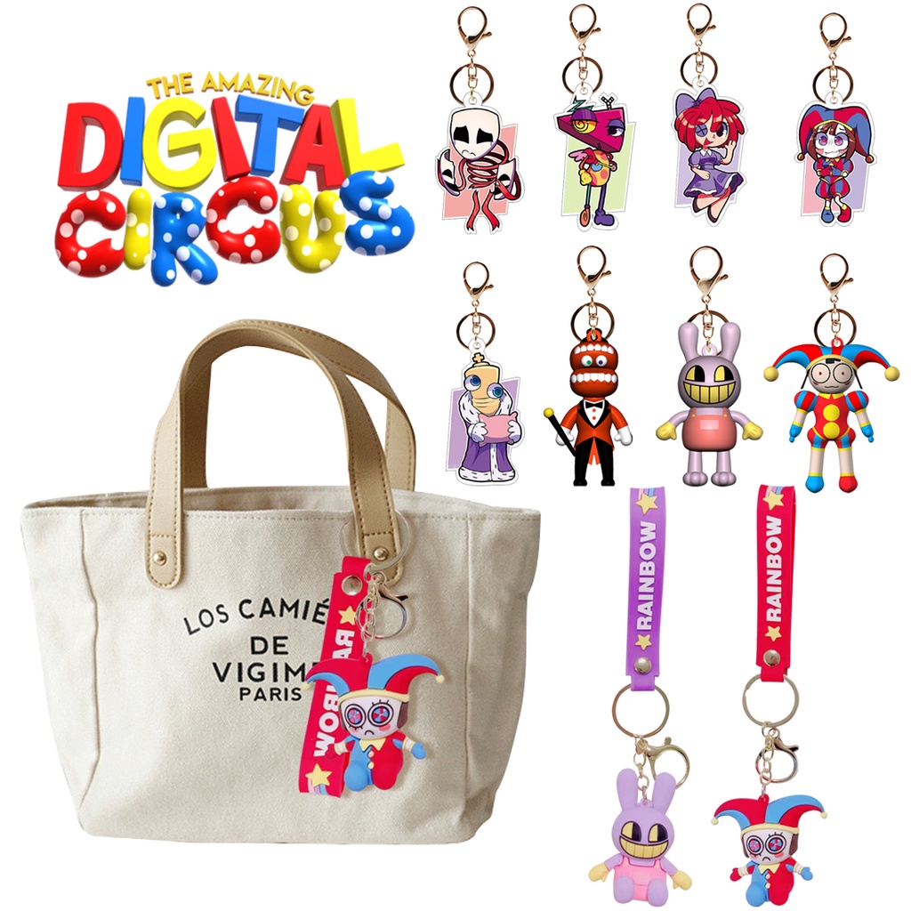 The Amazing Digital Circus Key Chain | Shopee Malaysia