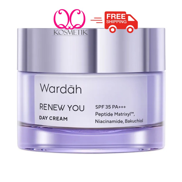 WARDAH Renew You Day Cream 30gm Anti Aging SPF 35 Keremajaan Kulit ...