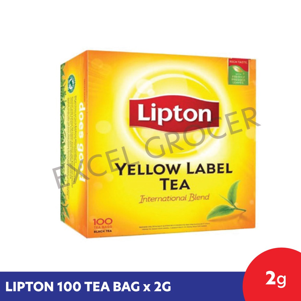 Lipton 100 Tea Bag x 2g | Shopee Malaysia