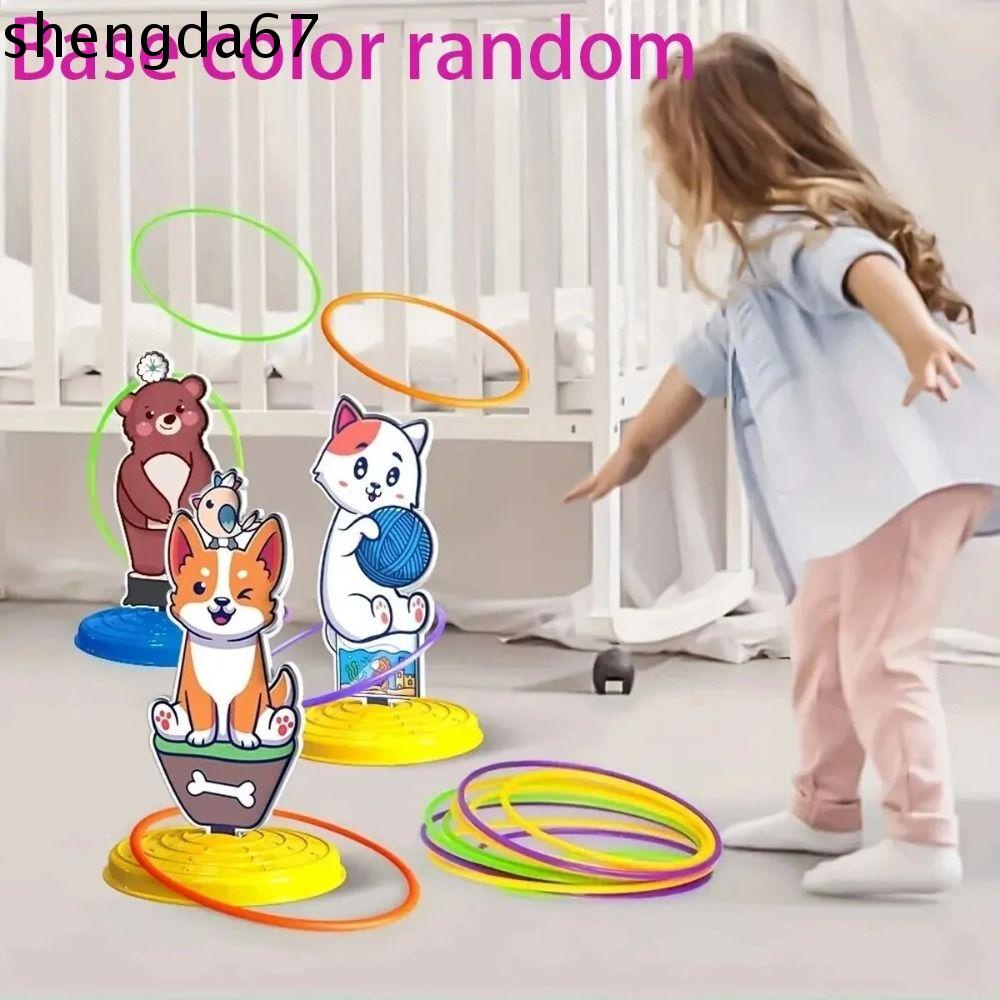 SHENGDA Outdoor Ferrule Toys Set, Kitten Puppy Chicken Duck Animal ...