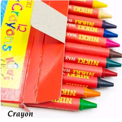 Nikki Crayon 12 Colours | Kids Club Crayon | Oil Pastel | Student ...