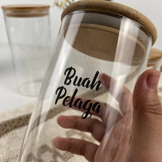 DM Sticker Dapur Waterproof And Oilproof Stiker Garam Gula Label Barang ...