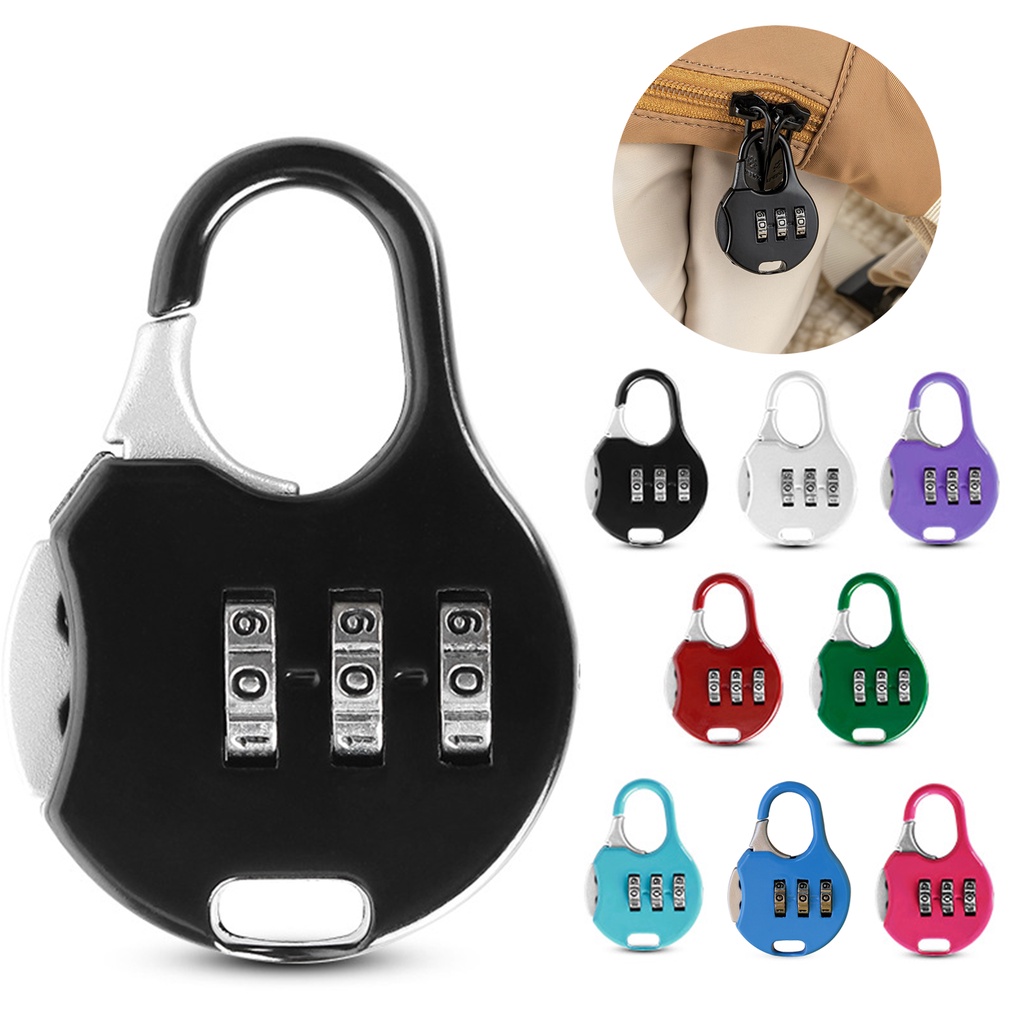 1 PC New Luggage Case Security Lock Padlock Combination Password Safely ...