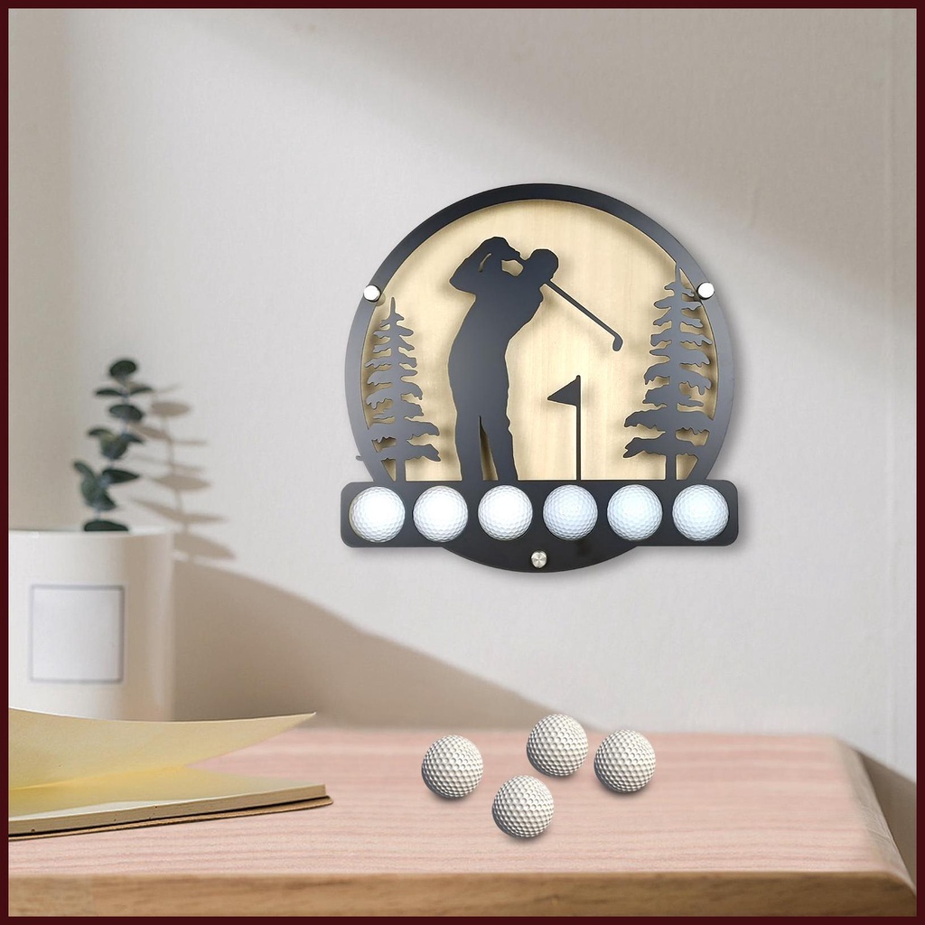 Golf Ball Marker Display Case Iron Display Rack Golf Balls Storage ...