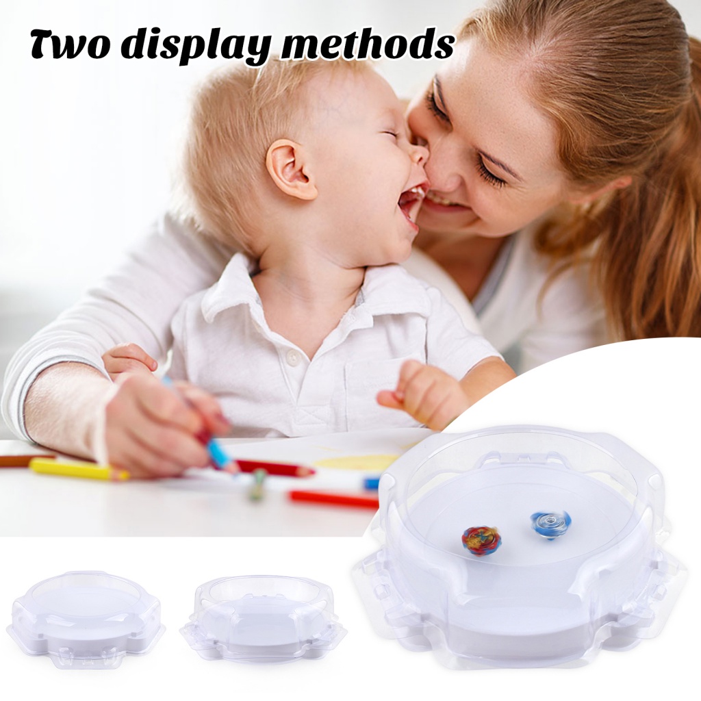 Spinning Top Stadium Gyro Battle Board Plastic Spinning Top Battle ...