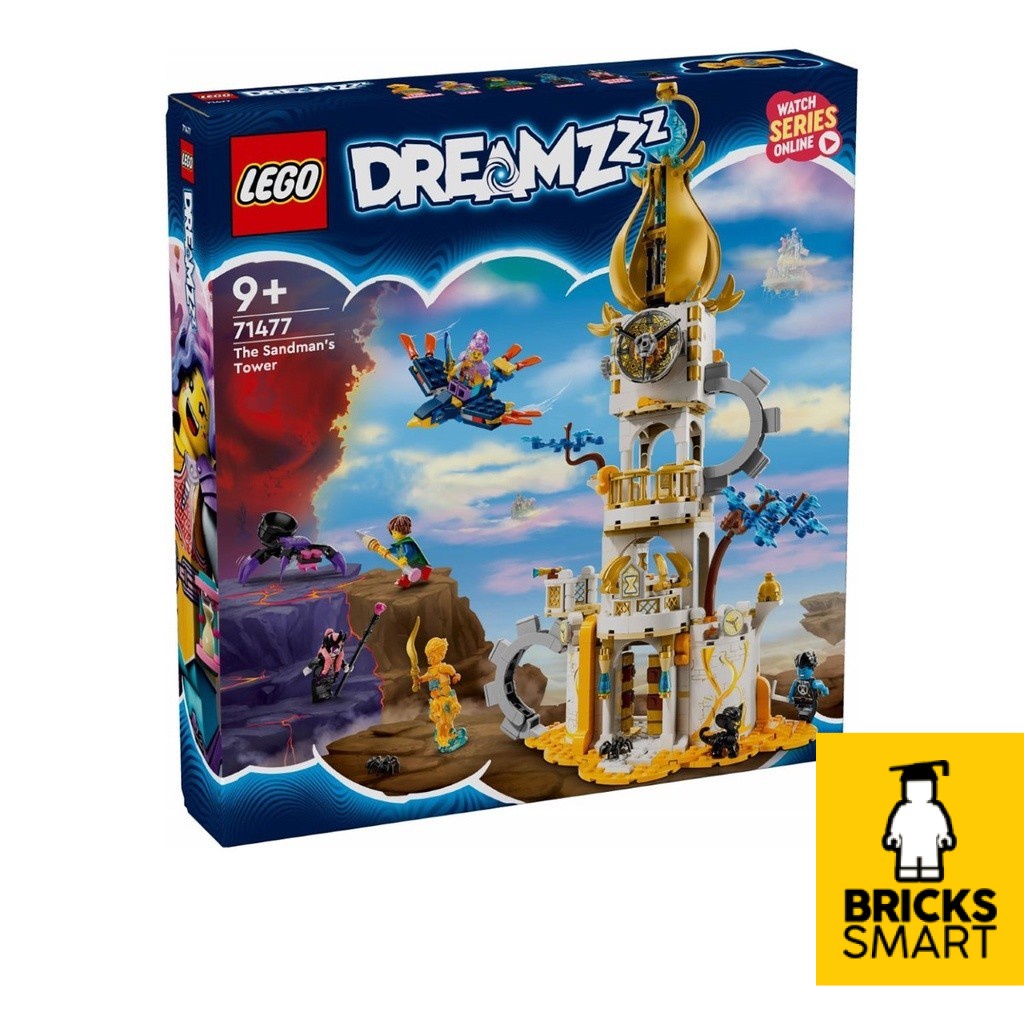 LEGO 71477 DREAMZzz The Sandmans Tower Building Toy Set (723 Pieces ...
