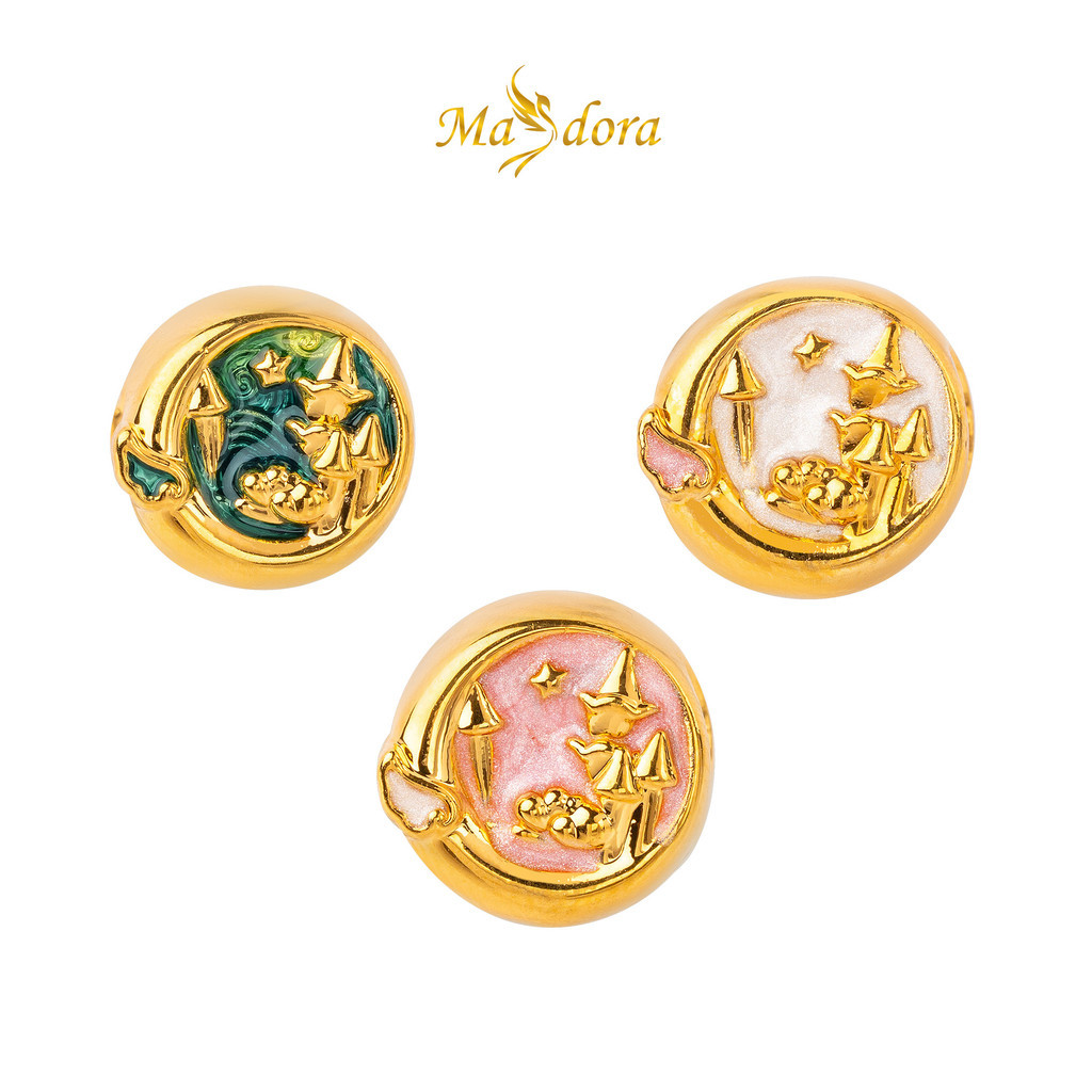 MASDORA 999 Gold Beads Bead Emas ~ HG Castle Round (EMAS 999/24K ...