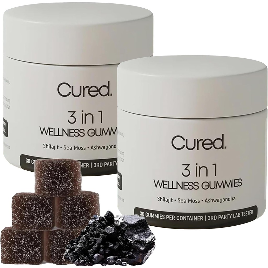 Supplement with Pure Supports AdvancedCured 3 in 1 Gummies,Cured 3 in 1 ...