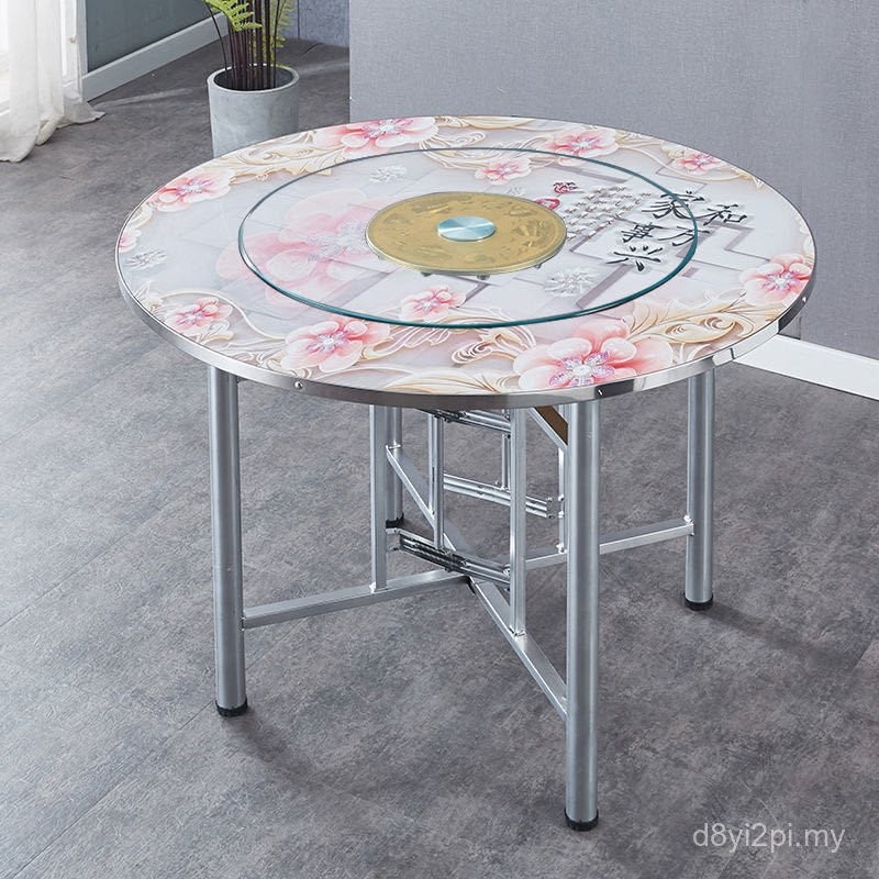 Meja Meja Makan Meja Bulat Kecil Moden Meja Makan Mudah Meja Lipat Meja ...