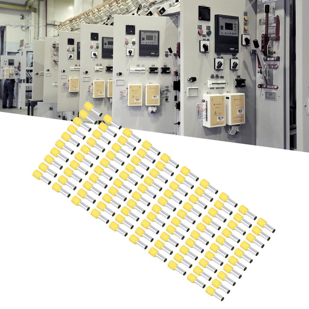 Haapeury Insulated Ferrules Terminal Copper and PVC Wire Crimp ...