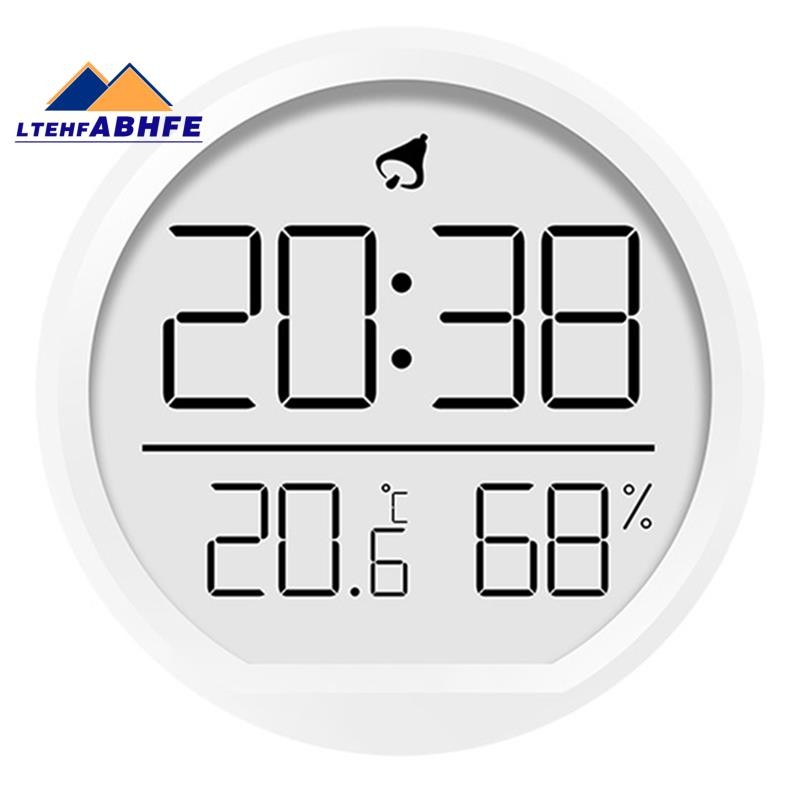 LED Digital Wall Clocks Temperature Humidity Date Display Electronic ...