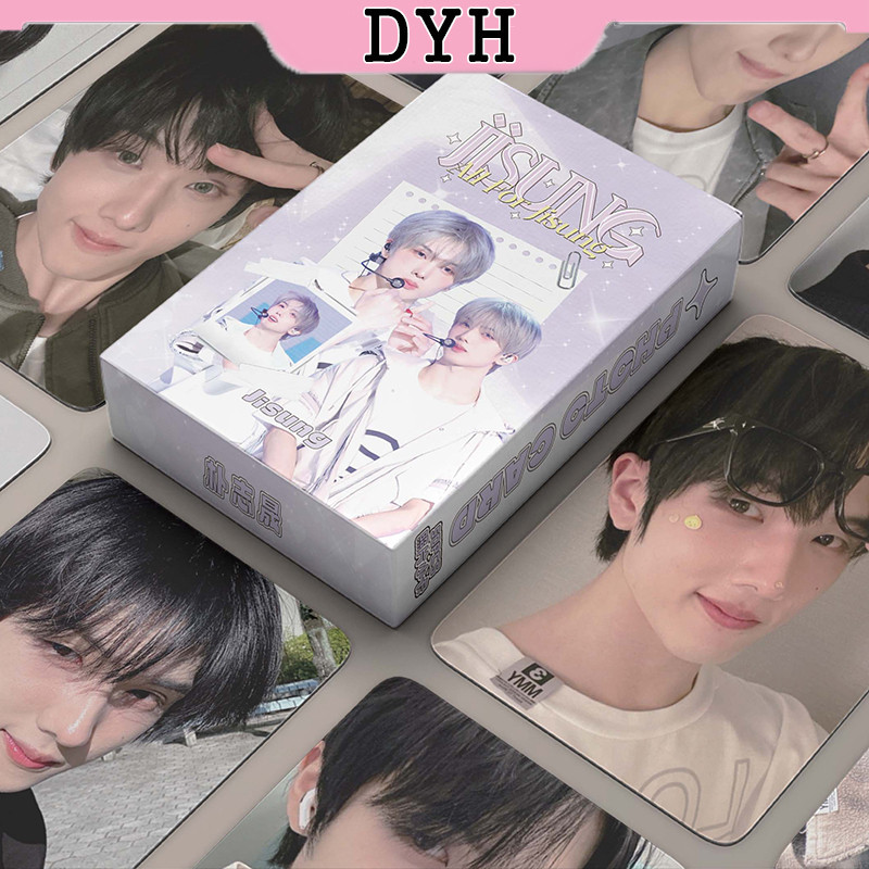 50pcs/box Jisung Laser Card Photocards LOMO Card KPOP Album | Shopee ...