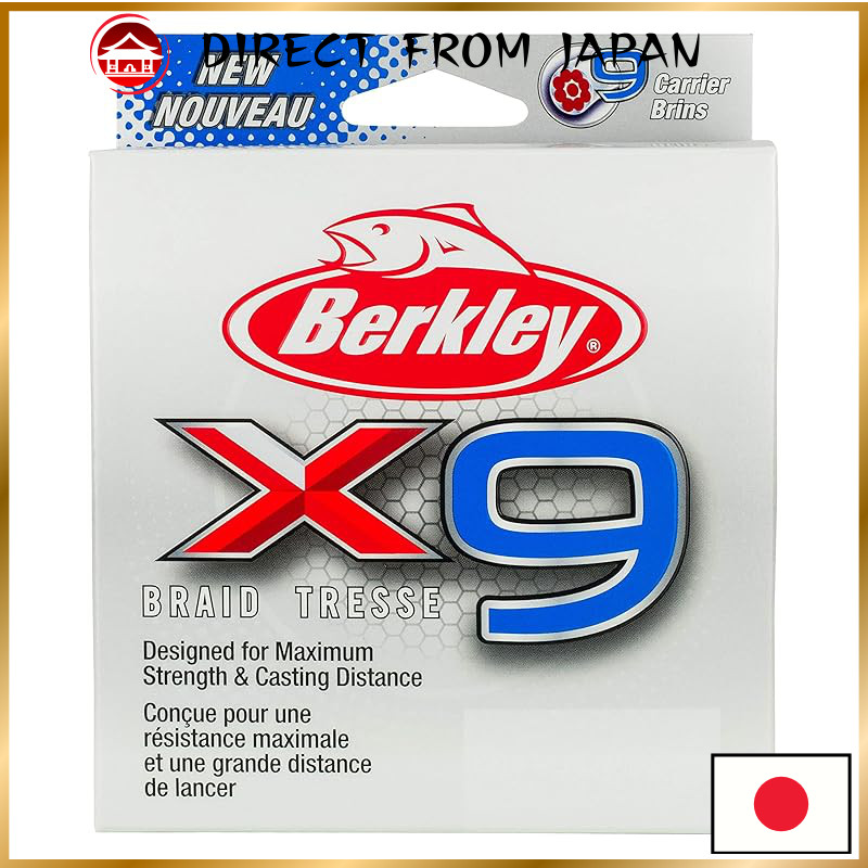 Berkley PE Line X9 131 lb (#10) 200m Spool Crystal (White) | Shopee ...