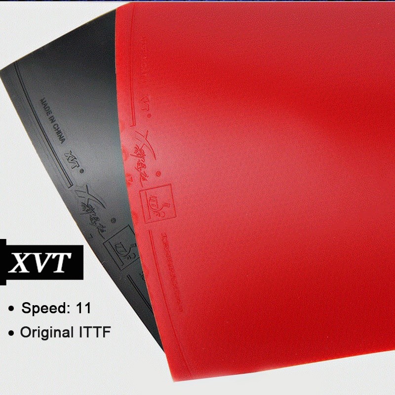 XVT Original ITTF Table Tennis Rubber Pimples-In Spin Loop Pingpong ...
