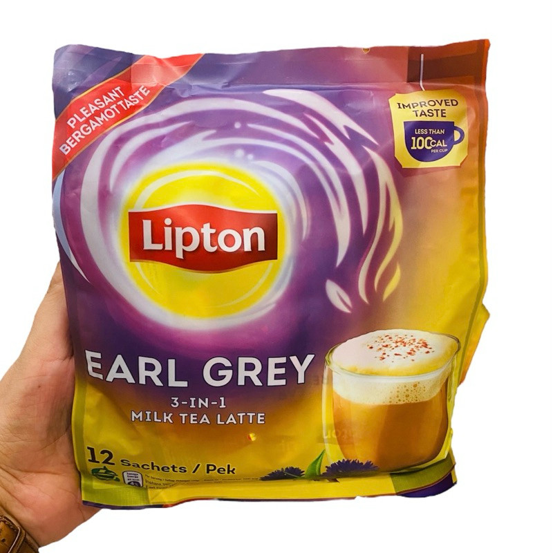 Lipton Milk Tea 3 in 1 Earl Grey 12s x 21g | Shopee Malaysia