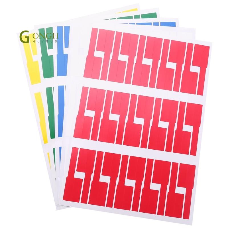 750Pcs Cable Label Sticker Waterproof Wire Network Electrical Cable ...