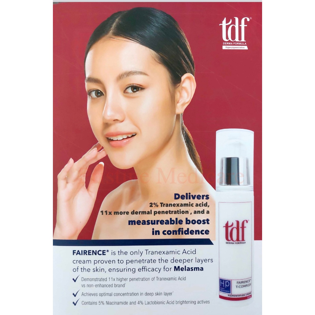 TDF Fairence T Complex (Pigmentation Cream) 30g | Shopee Malaysia