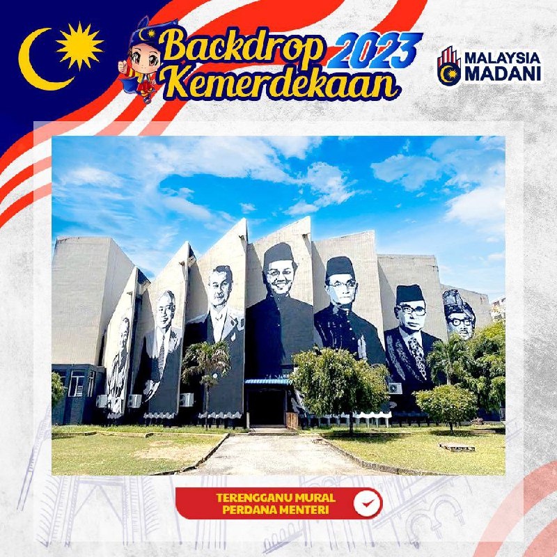 NEW DESIGN : Backdrop Merdeka / Banner/Backdrop Ucapan Kemerdekaan ...