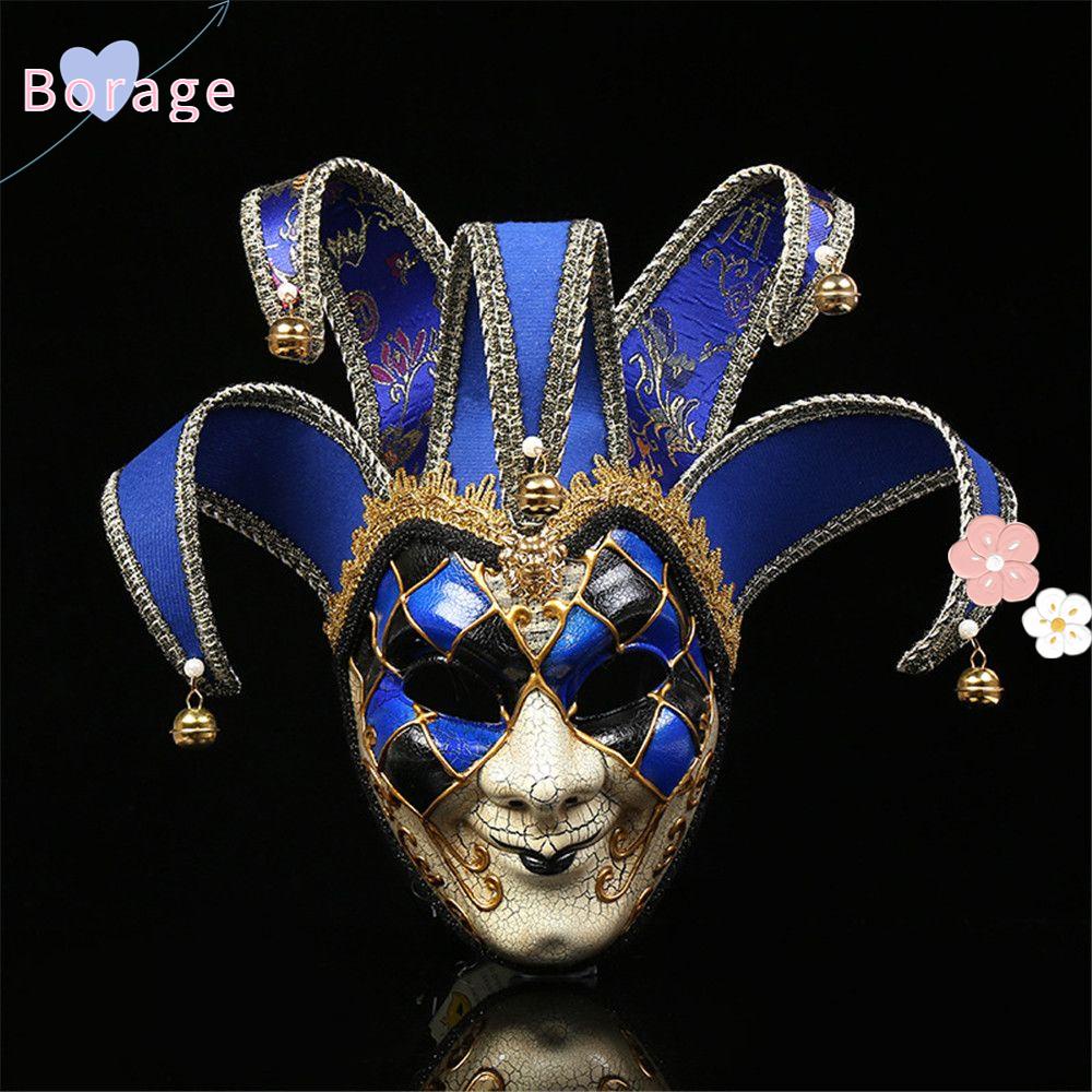 BORAGE NEW Joker Cosplay protectionParty protectionHalloween Party ...