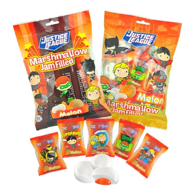 Ylf Justice League Marshmallow JamFilled Candy 90g | Shopee Malaysia