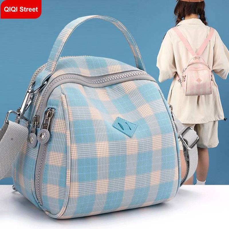 Small backpacks, travel bags, student bags, nylon cloth women's bags ...