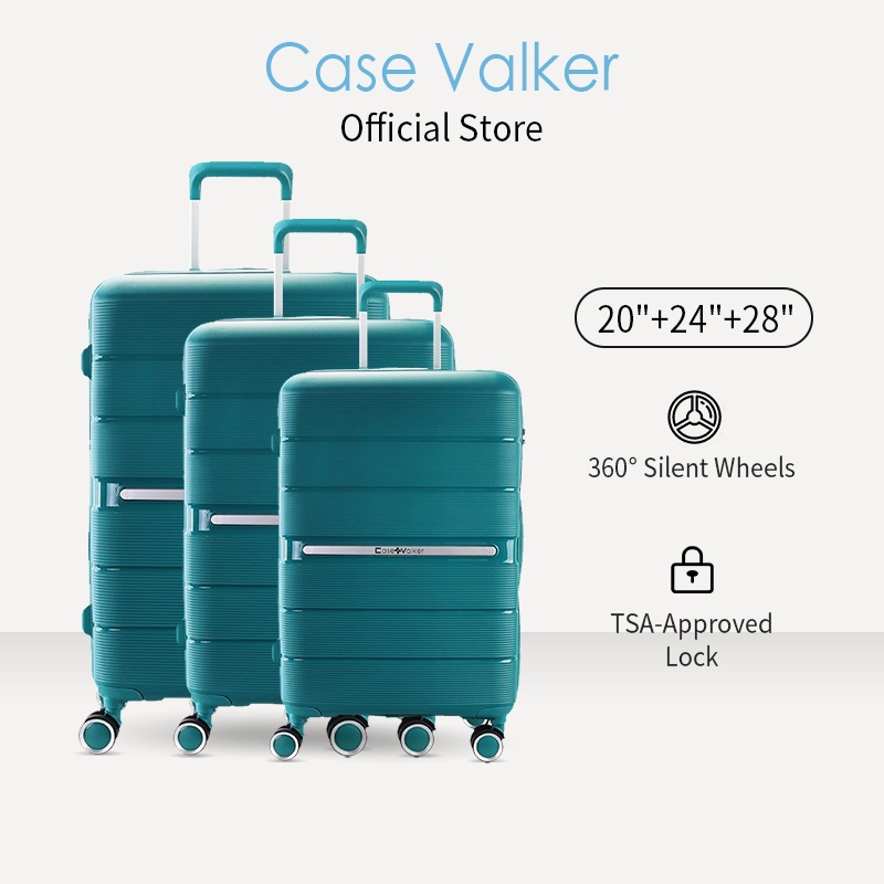 Case Valker Signature HANA Unbreakable Polypropylene 3 in 1 TSA PP ...