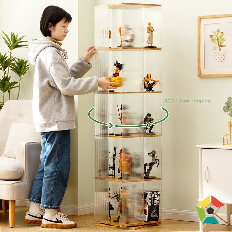 Rotating model display cabinet LEGO brick acrylic display stand ...