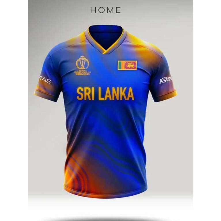 My 2023 ICC Cricket World Cup Jersey Concept Design SRI LANKA Two tone ...