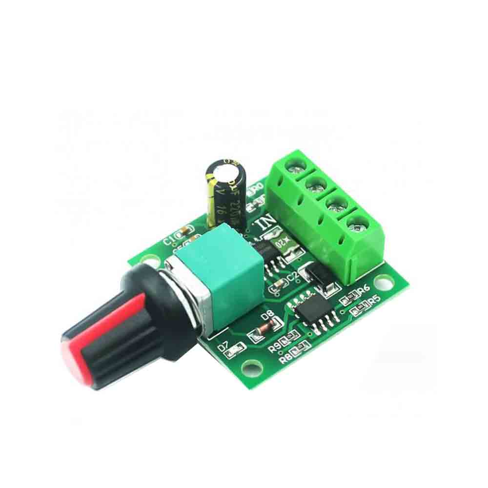 New DC 1.8V 3V 5V 6V 12V 2A PWM Motor Speed Controller Low Voltage ...