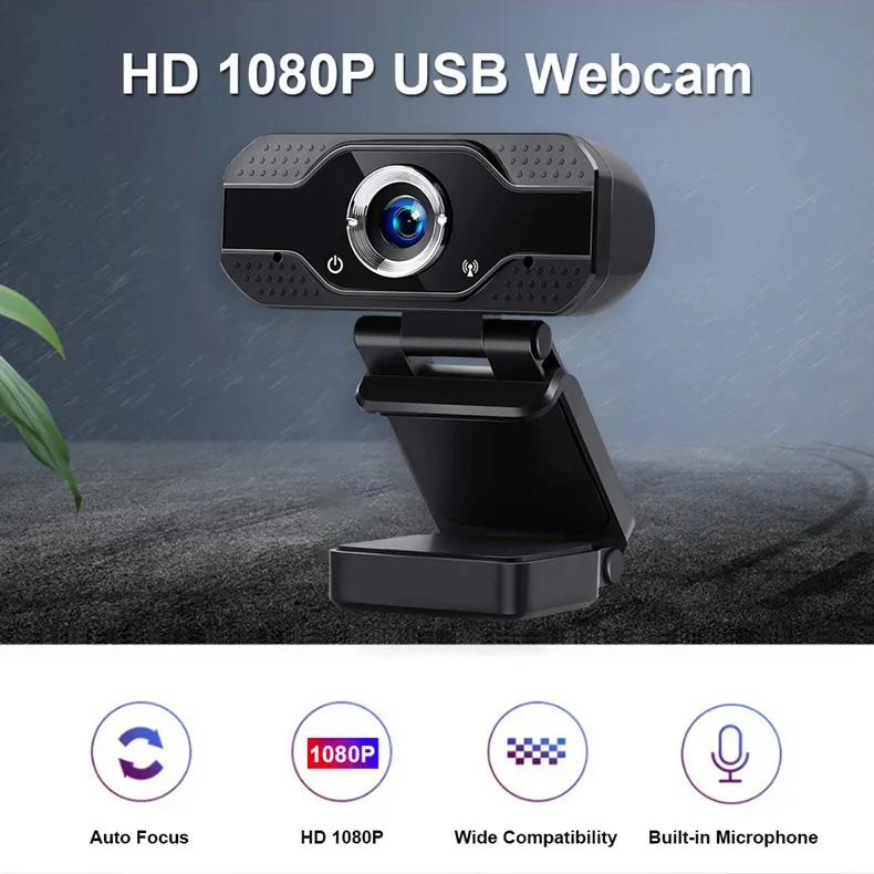 1080P Full HD Webcam Network Live Online Class USB Driver Free For PC ...