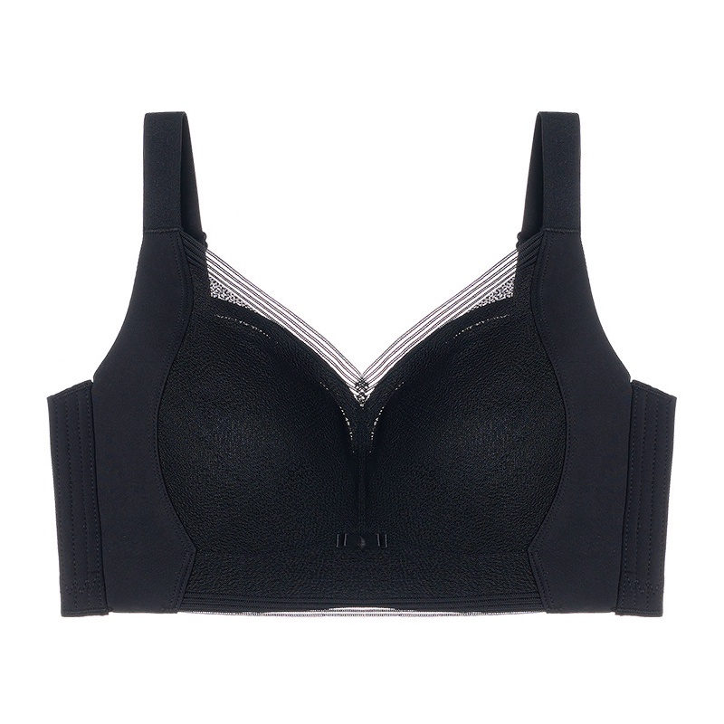 Fallsweet Women Full Cup Minimizer Bras Wireless Push Up Underwear Sexy