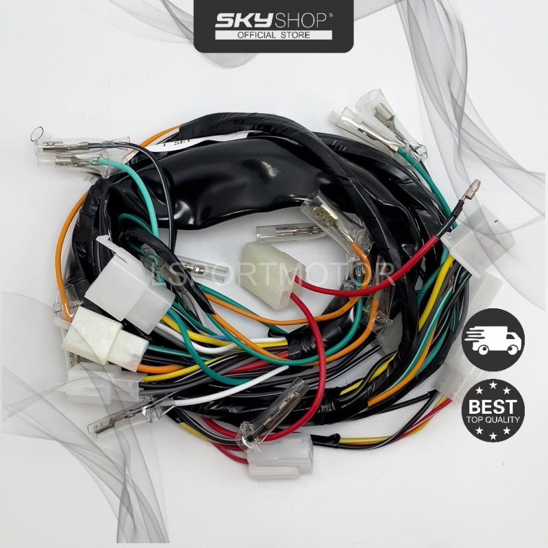SUZUKI PANTHER TXR150 WIRING SET (6V) 36610-12B10 HARDNESS HARNESS ...