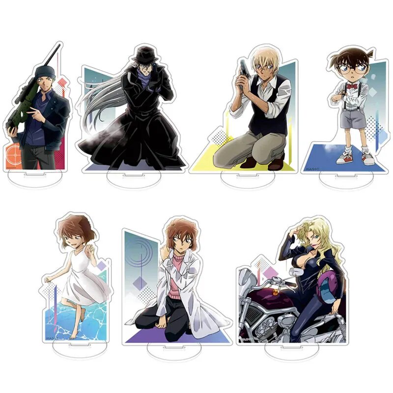 Anime Standee Model Detective Conan Stand Kudou Shinichi Mouri Ran kkj ...