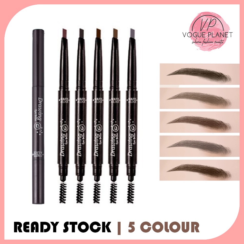Makeup Waterproof Eyebrow Liner Pencil Long Lasting Natural Tint ...