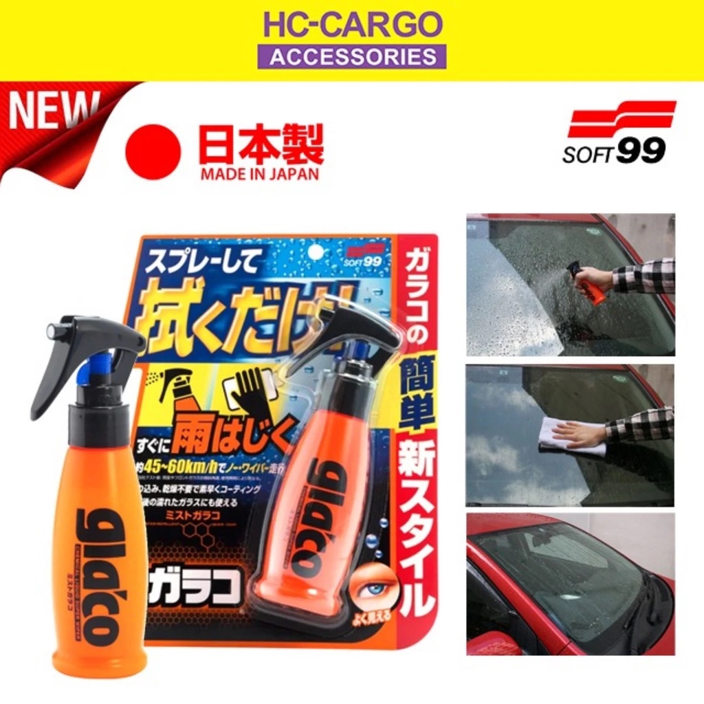 Soft99 / Soft 99 Glaco Mist Type | Water Repellent | Glass Care | Rain X | Original Soft 99 Made ...